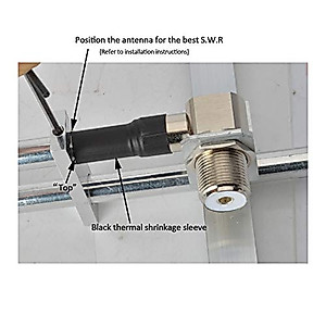 HYS YAGI Antenna High Gain 9dBi UHF 70cm Base Antenna UHF 400-470 MHz 5 Elements Antenna for Motorola Repeater Kenwood Baofeng 2-Way Radio