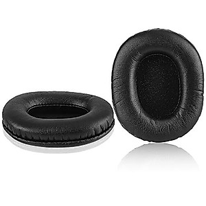 JARMOR Replacement Earpads for Audio-Technica ATH M50X M50 M50s M40X M30X M20X and Sony MDR 7506 V6 CD900ST Headphones with Protein Leather & Memory Foam