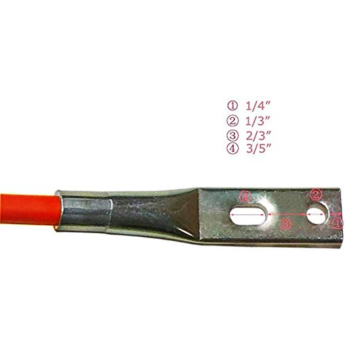 Snow Plow Blade Markers/Guides Kit 27" Fit for Blizzard Boss Sno-Way Western Snowplows 62265 & Many More Pickup truck SUV UTV ATV