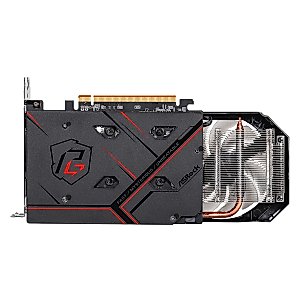ASRock AMD Radeon RX 6500 XT Phantom Gaming D 4GB OC GDDR6 0dB Silent Cooling 18 Gbps 64-bit 7680 x 4320 Graphics Card Dual Fan HDMI DisplayPort