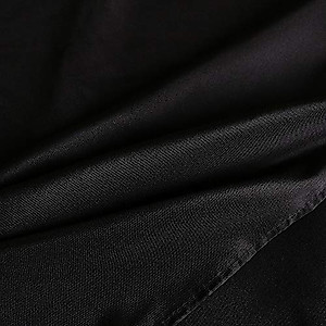 CIPAZEE Black Backdrop Photo Background - 8x10FT Backdrop Photography Background Screen for Video Recording Photoshoot Picture Photography