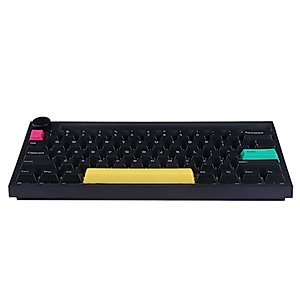 EPOMAKER Ajazz K620T 60% RGB Bluetooth Wireless Wired Mechanical Keyboard with 4400mAh Battery, PBT Keycaps, Wheel Volume Button for MacOS/Windows/iOS/Android (Ajazz Blue Switch, Black)