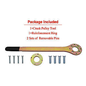 ARU Crank Pulley Tool Kit Screw Wrench Holder,Compatible with Subaru Imprezas 93-15 (EJ Engines only)