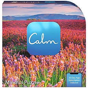 300-Piece Calm Jigsaw Puzzle for Relaxation, Stress Relief, and Mood Elevation, for Adults and Kids Ages 8 and up, You are Enough
