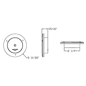 Lumitronics RV LED Hitch Light - Mounting Hardware Included