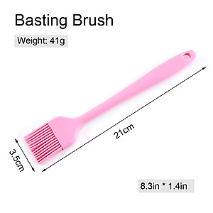 ADBEN Silicone Kitchen Utensil Set 10 Pcs Heat Resistant Non-Stick Spoon Spatula Ladle Cooking Tools Dinnerware