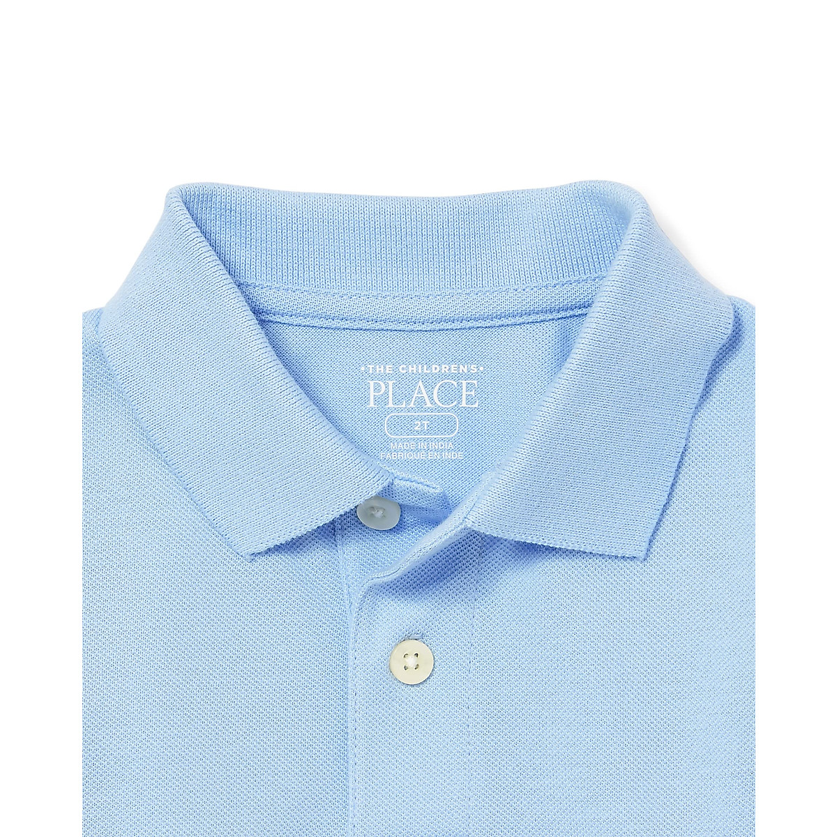 The Children's Place Baby Boys and Toddler Boys Long Sleeve Pique Polo, Brook, 5T