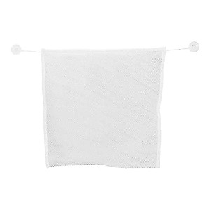 QAQE Mesh Bath Toy Organizer, Bath Toy Storage Bag with Suction Hooks,Hanging Holder,Mesh Caddy for K Shower Toy Net Bathtub