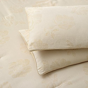 Stratford Park 13 Piece Gold Comforter Set, Cozy & Warm, King Size, Girls Bedding, All Season Bedding Set, Unique Pattern, Matching Decorative Pillows, Pillow Sham