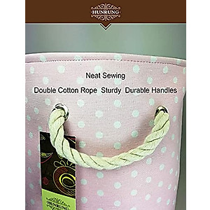 HUNRUNG Large Laundry Hamper,Cartoon Organizer Bin for Children Nursery,Toys,Laundry,Children Clothing,Gift Baskets (Swan)