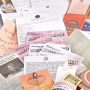 Hunt A Killer: Body On The Boardwalk, Catch the Amusement Park Killer, Interactive Unsolved Mysteries Game, Mystery Box for Game Night, Murder Mysteries Card, Puzzle & Board Games, For Ages 14+