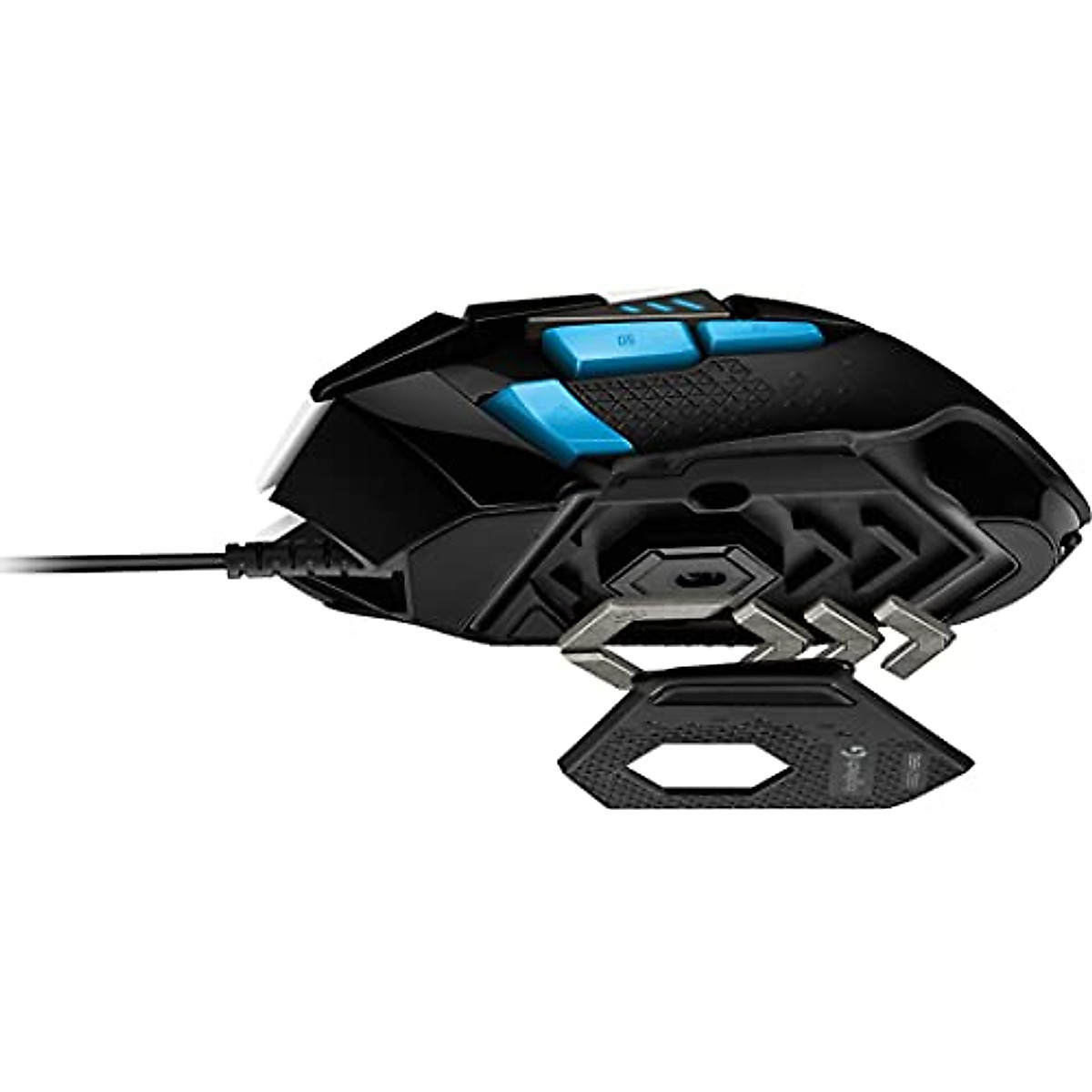Logitech G502 Hero K/DA High Performance Wired Gaming Mouse, Hero 25K, LIGHTSYNC RGB, Adjustable Weights, 11 Programmable Buttons, On-Board Memory, Official League of Legends Gaming Gear - White
