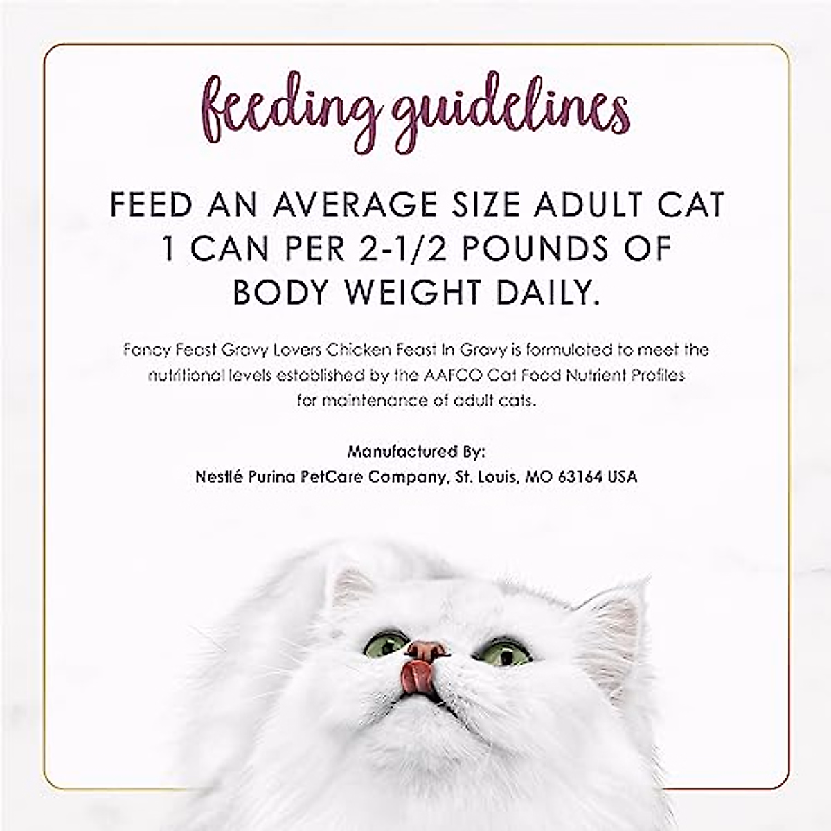 Purina Fancy Feast Wet Cat Food, Gravy Lovers Chicken Feast in Grilled Chicken Flavor Gravy - (24) 3 oz. Cans