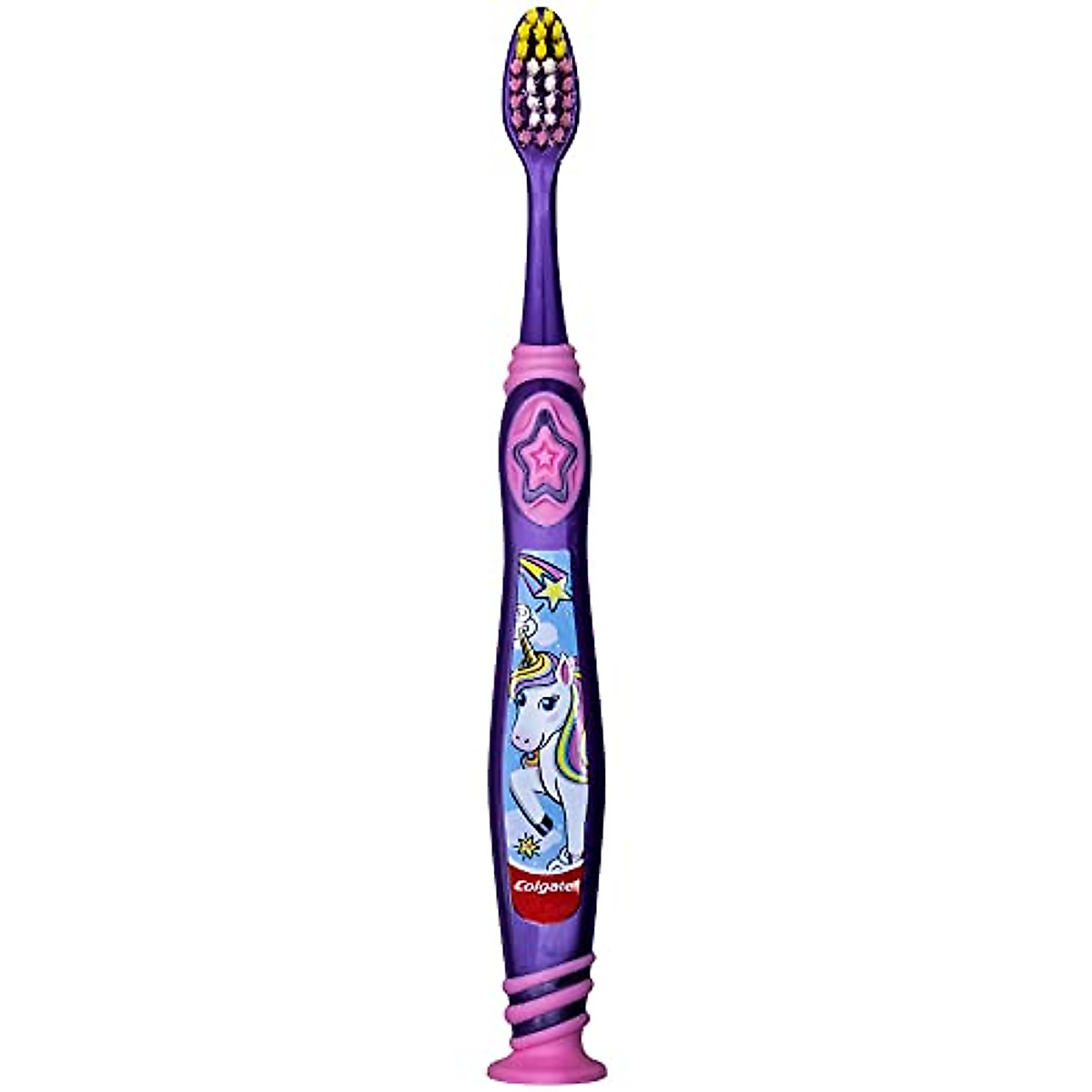 Colgate Kids Unicorn Toothbrush, Extra Soft for Children 5+ Years Old - Pack of 6
