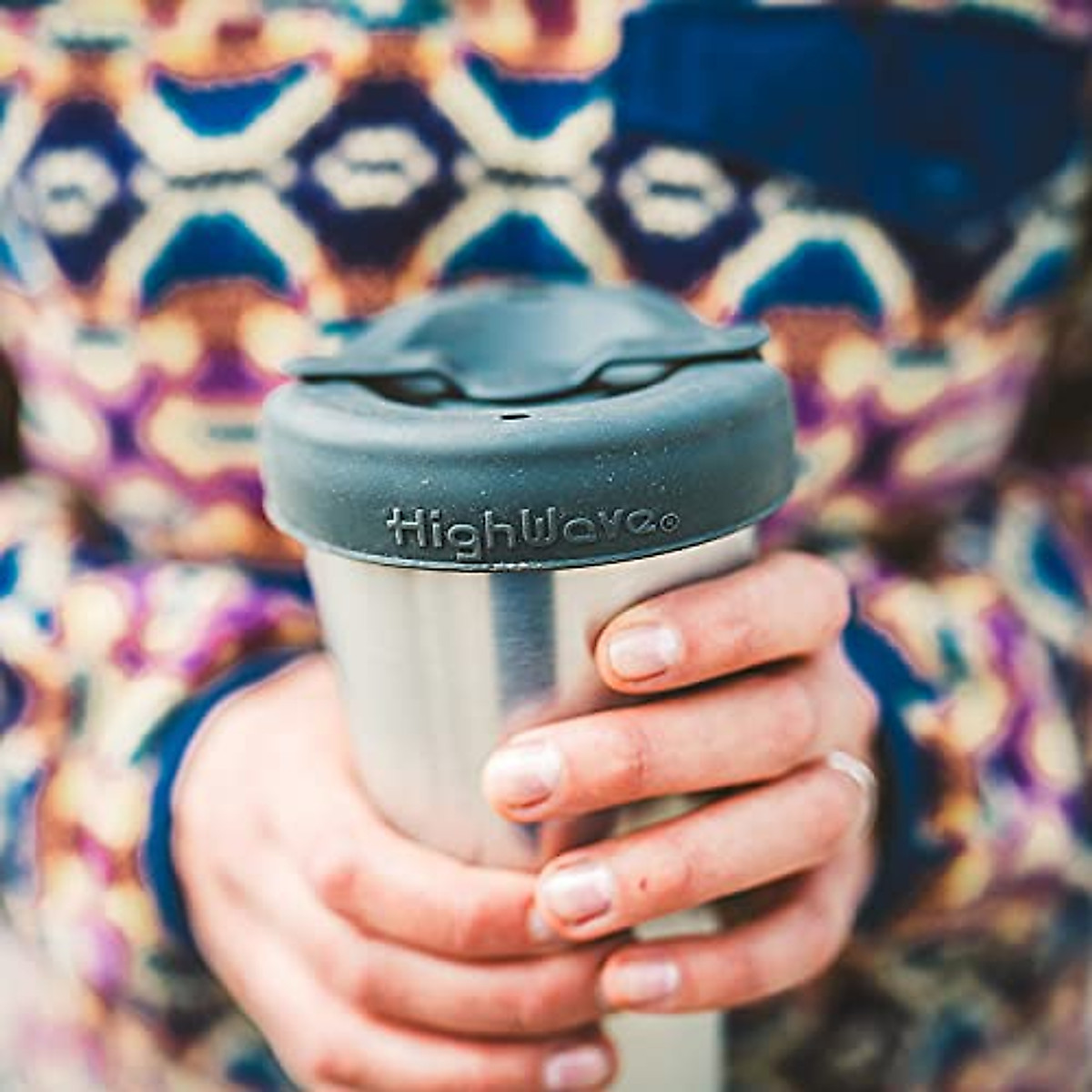 Highwave BrewFish Stainless 16 oz. with Earthlid