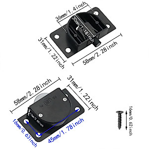 ITROLLE 2Sets Black Sliding Cabinet Hardware Component Home Wardrobe Sliding Door Nylon Pulley Wheel Cabinet Hanging Wheel Wardrobe Furniture Hardware for Closet, Wardrobe, Sliding Doors