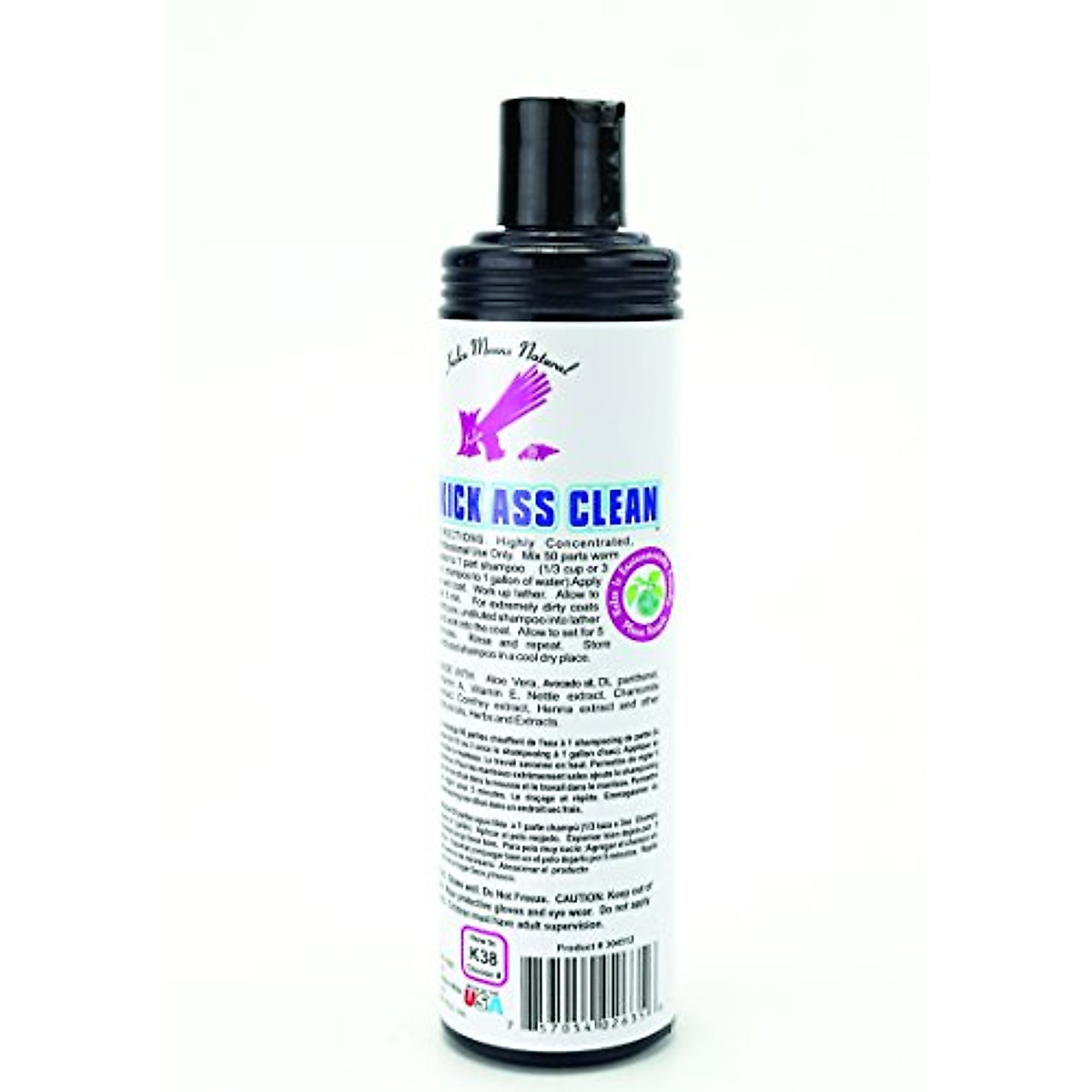 Kelco Kick Ass Clean Shampoo, 11.7 fl. oz.