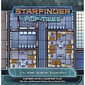 Starfinder Flip-Tiles: City Alien Quarter Expansion