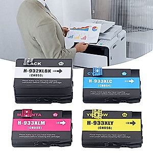 Ink Cartridge BK C M Y 4 Colors Printing Accessory Large Capacity 5% Coverage for 6100 6600 6700 7110 7610 7612 7510 7512