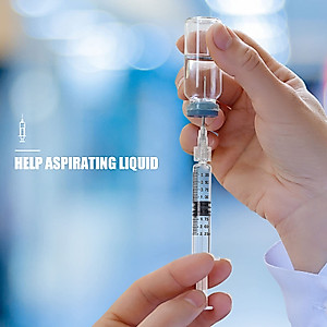 1 ml 2.25 ml Borosilicate Glass Syringe Anti Leak Heat Resistant Accurate Measuring Syringe for Oils Feeding Glue