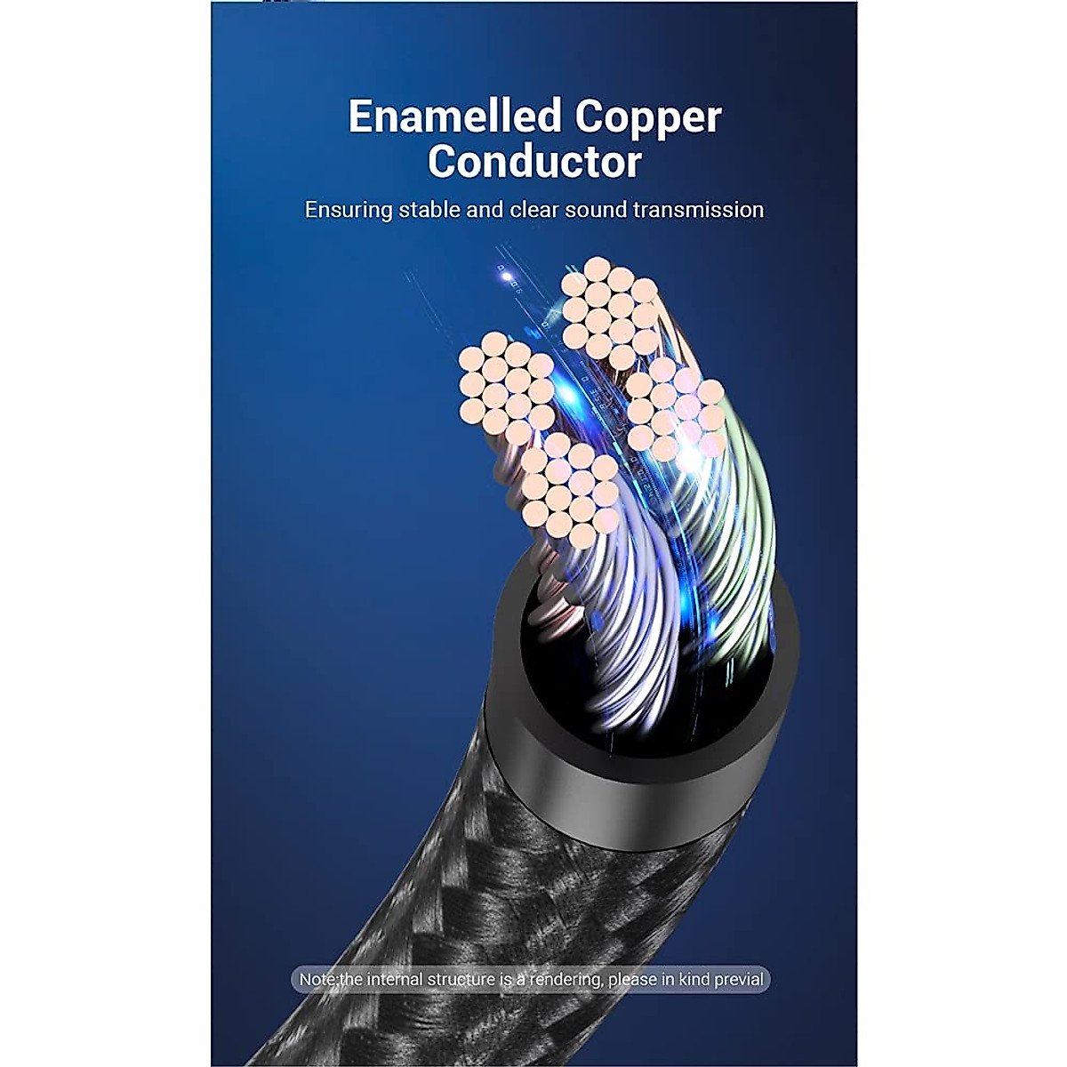 WPYYI USB C to 3.5mm Jack Earphone Type C to 3.5 Headphone AUX Adapter Audio Cable (Size : 0.1)