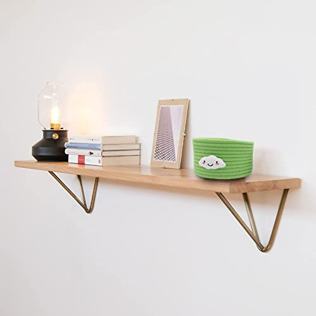 St. Patrick's Day Storage Basket,Lucky Green Decorative Basket Nursery Storage Basket 7.4"*4.7", 5.9"*3.9"(2 Pack)