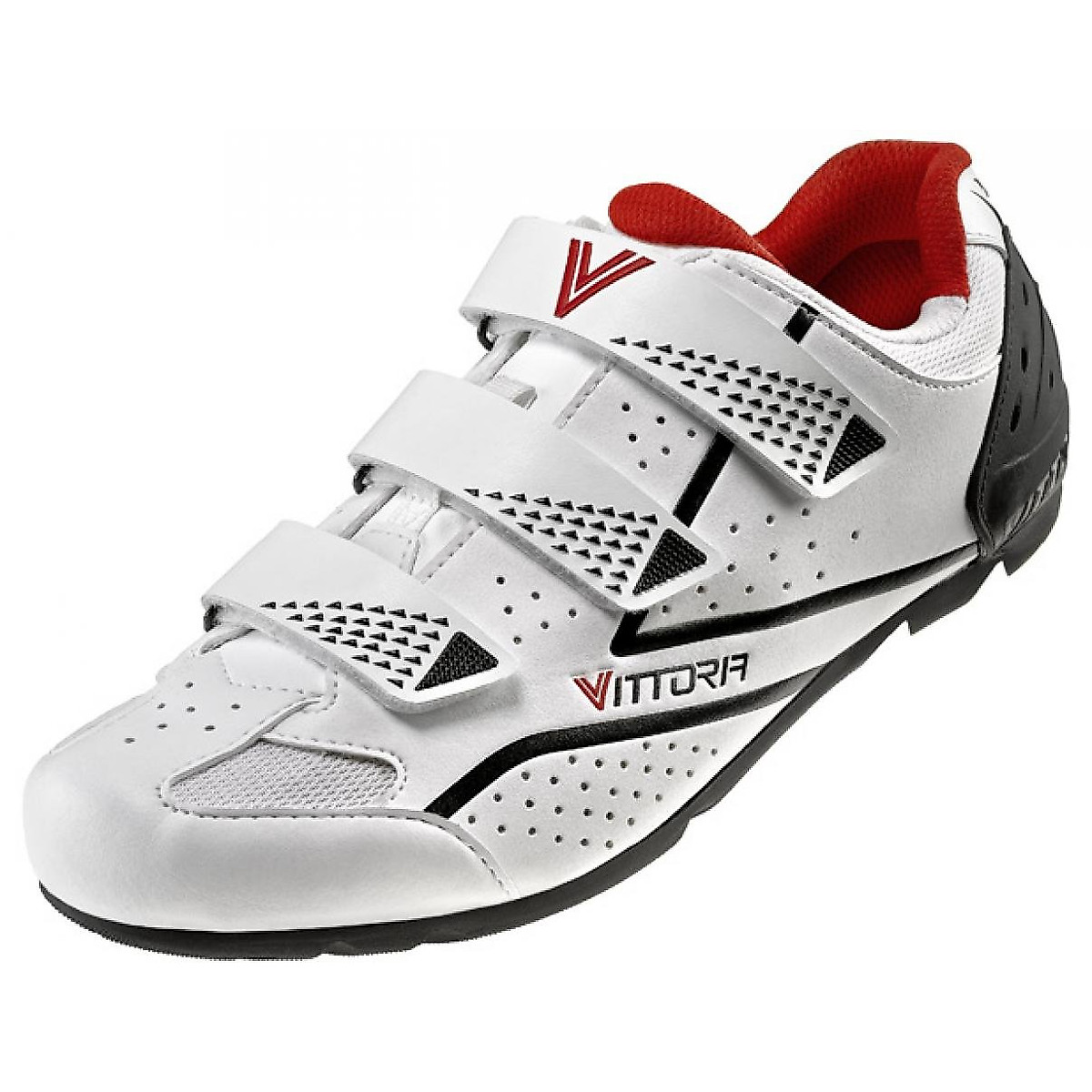 Vittoria Force SPD Spin Cycling Shoes (44 M EU / 10 D(M) US, White)