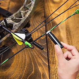 5 Pieces Bow String Wax Strings Protective Rail Lube Waterproof Archery Bowstring Wax Crossbow Recurve Compound Bow Wax for Outdoor, Reduce Friction and Prevent Fraying