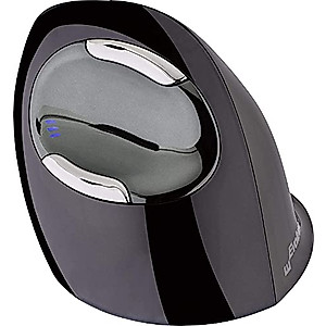 Evoluent VMDMW VerticalMouse D Medium Right Hand Ergonomic Mouse with Wireless USB Receiver. The Original VerticalMouse Brand Since 2002