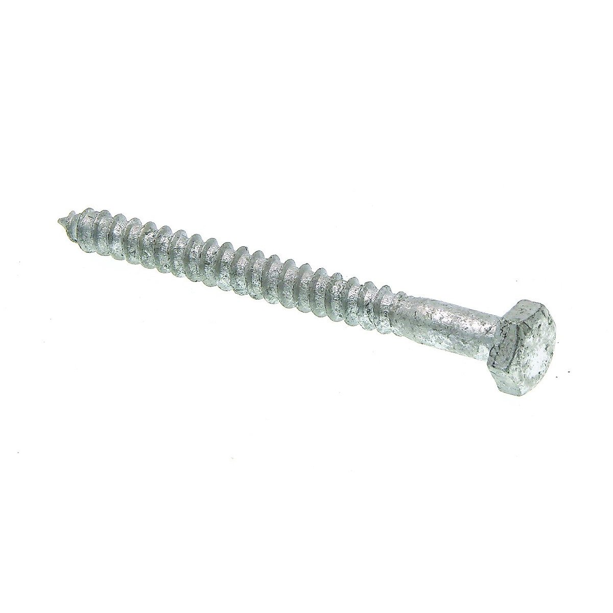 Prime-Line 9055173 Hex Lag Screws, 1/4 In. X 3 In., A307 Grade A Hot Dip Galvanized Steel (25 Pack)