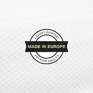 BioPEDIC 8 Inch Green Tea Infused Medium Plush Memory Foam Mattress in a Box - Fiberglass Free - Breathable Cooling Mattress - Twin XL