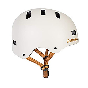 Retrospec Dakota Bicycle / Skateboard Helmet for Adults - Commuter, Bike, Skate, Scooter, Longboard & Incline Skating - Impact Resistant & Premium Ventilation- Matte Eggshell 2020