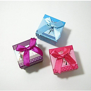 Melodys Gift Depot Girls Birthstone Ring Jewelry Set-Choose Month Get 3 Crystal Adjustable Rings Boxed (APR)