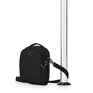 Pacsafe Metrosafe LS100 3 Liter Anti Theft Shoulder Bag - Fits 7 inch Tablet, black