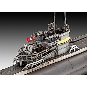 Revell RV05154 05154 5154 German Submarine Type VII C/41 1: 350 Plastic Model Kit, Various