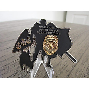 United States Navy Master at Arms k9 Canine CPO Challenge Coin