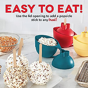 Dash Popcorn Ball Maker, Set of 4 (Multi-Color)