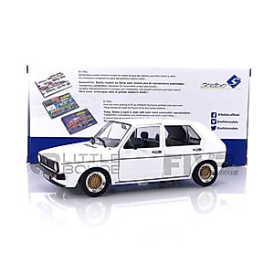 Solido 1800211 Miniature Collection Car, White Custom