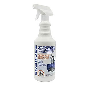 Snow Joe SJ-SNS01 Universal Non-Stick Clear Coating for Snow Blowers, Snow Shovel, 32 oz Spray Bottle