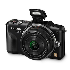 Panasonic Lumix DMC-GF3CK Kit 12.1 MP Digital Camera with 14mm Pancake Lens