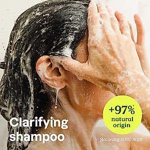 ATTITUDE Clarifying Hair Shampoo, EWG Verified, Restores Shine, Naturally Derived Ingredients, Vegan and Plant Based, Lemon Leaves and White Tea, 16 Fl Oz