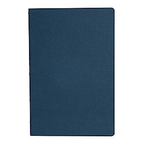 Simply Genius A5 Notebooks for Work, Travel, Business, School & More - College Ruled Notebook - Softcover Journals for Women & Men - Lined Note Books with 92 pages, 5.5" x 8.3" (Navy, 6 pack)
