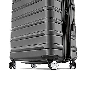 Samsonite Omni 2 Hardside Expandable Luggage with Spinners | Charcoal | 22X14X9 Carry-on