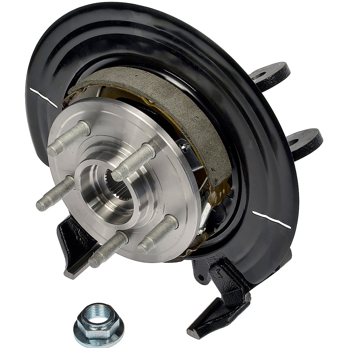 Dorman 698-012 Rear Passenger Side Loaded Rear Knuckle Compatible with Select Ford / Mercury Models (OE FIX)