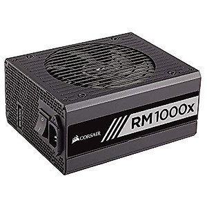 Corsair Enthusiast Series RM1000x, Fully Modular 80 Plus Gold 1000 Watt, EU Version