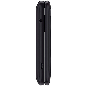 AT&T Prepaid - Alcatel SMARTFLIP, 4GB Memory, 2.8 Dual Display, Bluetooth, WiFi, Big Buttons - Black (Renewed)