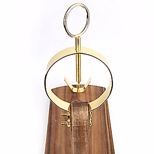 Original Ham Stand for Spanish Hams and Italian Prosciutto. Uniharpa Ham Holder with non-slip feet. (Acacia)