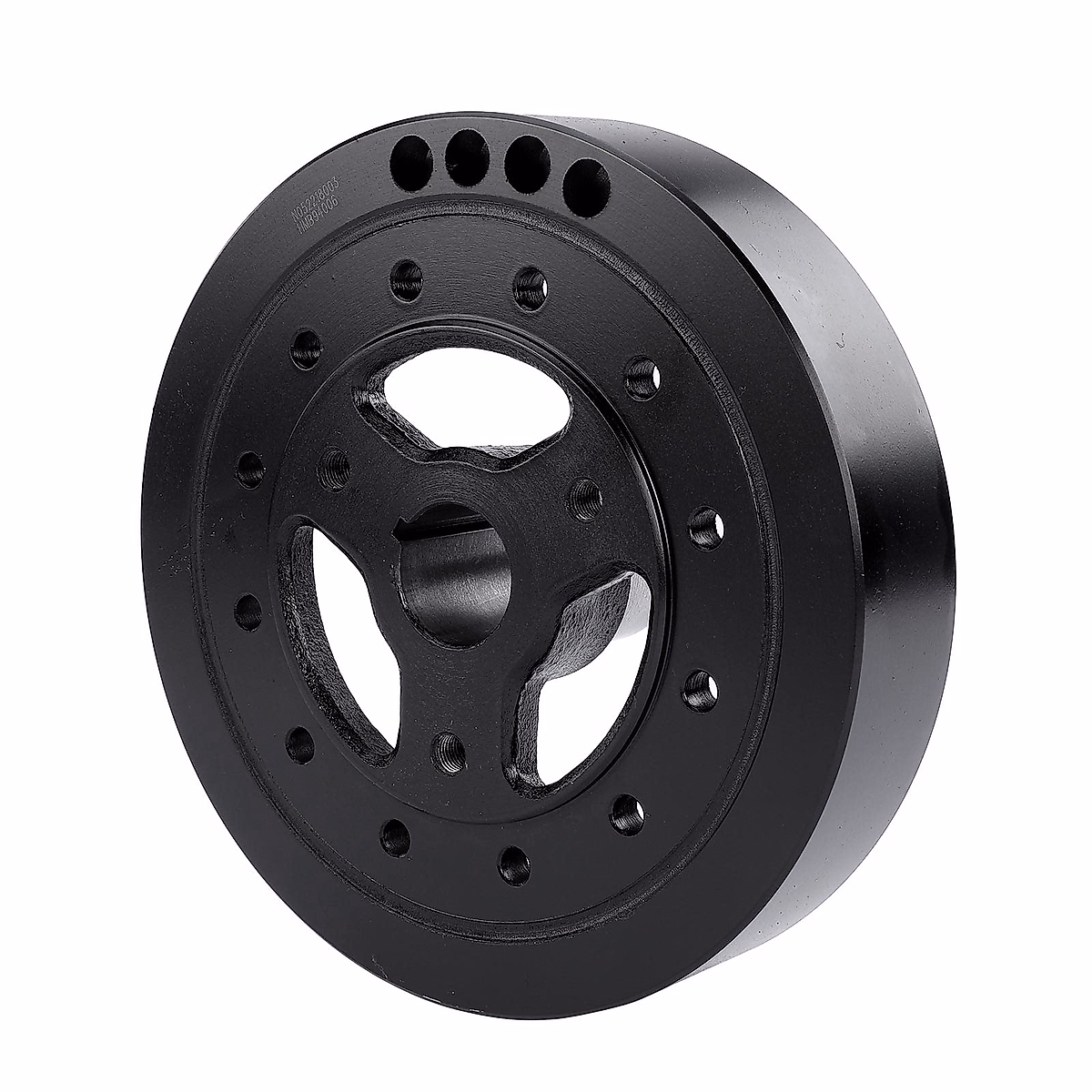 A-Premium Engine Harmonic Balancer Pulley - OHV 5.0L 5.7L - Compatible with Chevrolet & GMC Cars - 77-86 - C10, C20, C30, K10, K20, K30, P10,P20, P30, K5 Blazer, Jimmy, C15, C1500, C25, C2500, C3500