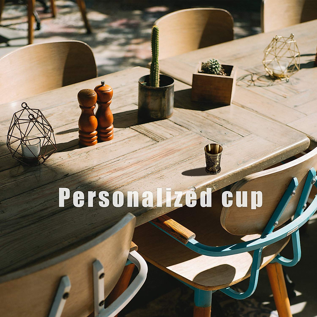 Shot Glass, Metal Vintage Egyptian Shot Glass, Creative Wine Shot Glass, Personalized Sip Glass, Used For Tequila-Vodka-Cocktail