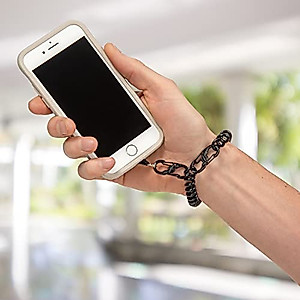 Nite Ize Hitch Plus Tether - Phone Case Anchor and Tether for Drop Protection - Black (HPAT-01-R7)